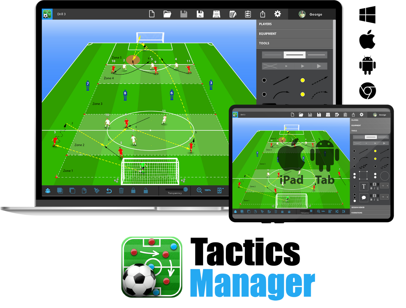Tactics Manager Soccer Coaching Software | Buy Online – SoccerTutor.com